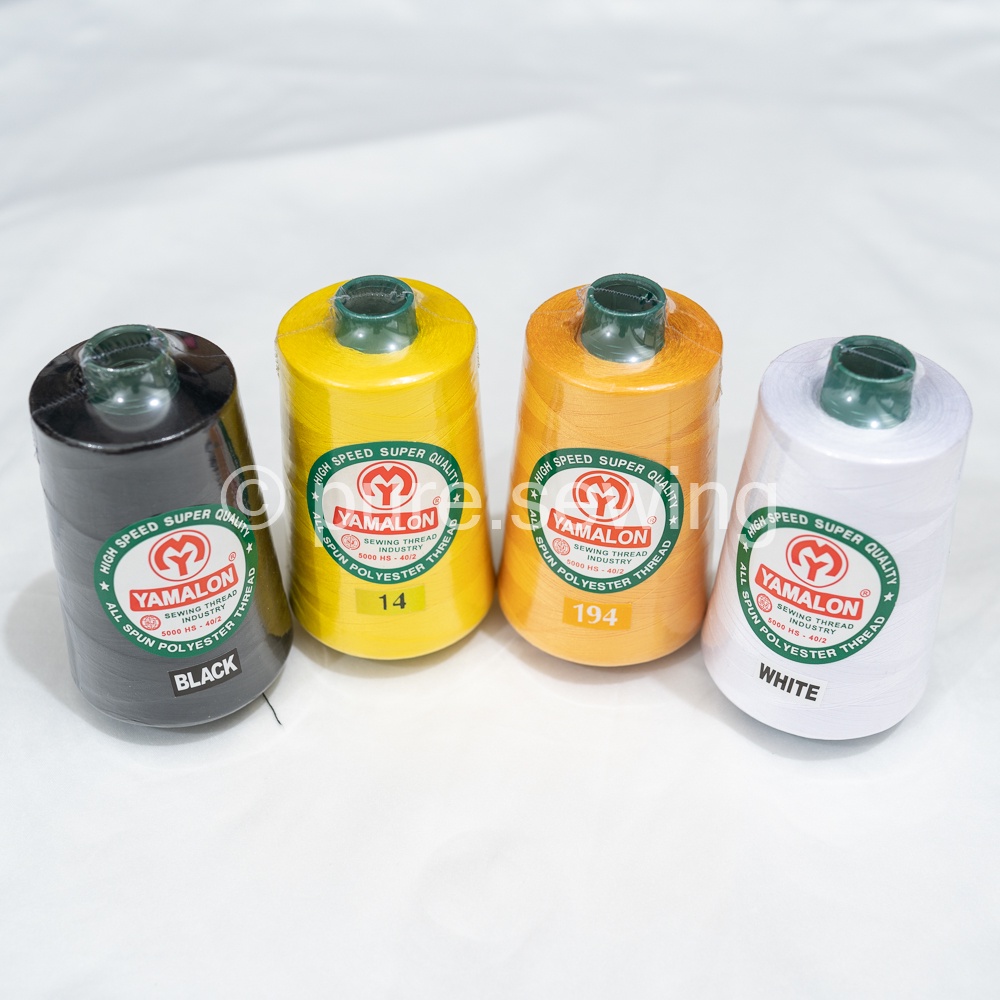 Jual Benang Jahit Yamalon 5000 Yard / Benang Yamalon Warna Seragam ...