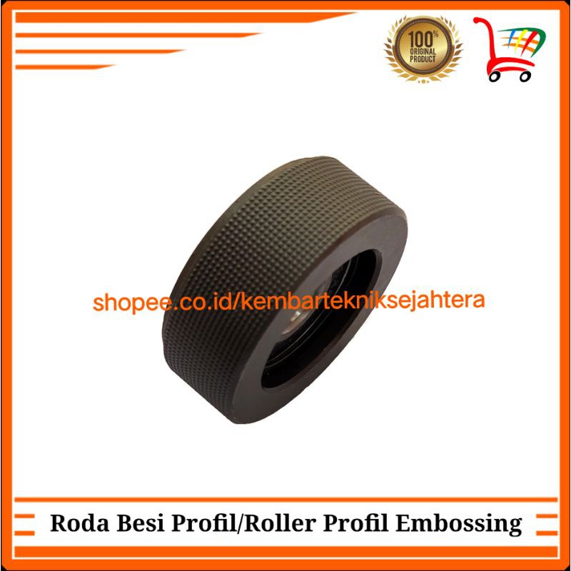 Jual Roda besi profil roller embossing mesin band sealer | Shopee Indonesia