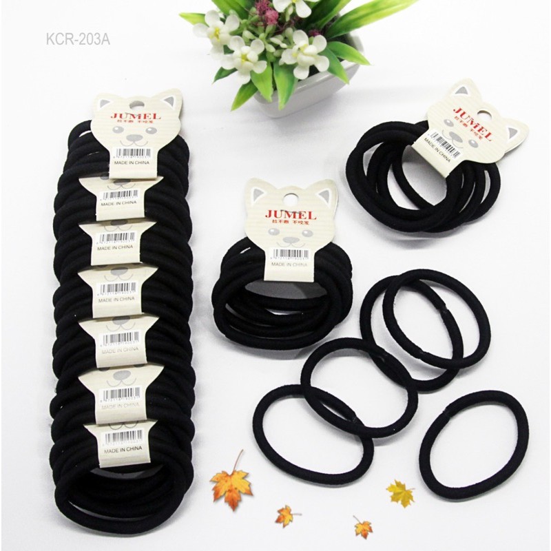 Jual KUNCIRAN POLOS HITAM TEBAL ISI 1 PC / KUNCIRAN RAMBUT | Shopee ...