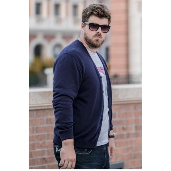 Jual cardigan Men cardi rico Size M L XL xxL cardigan jb cowok cardigan ...