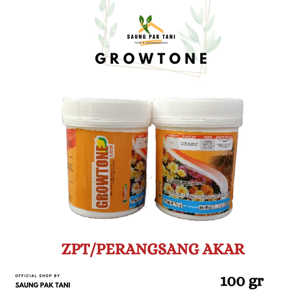 Jual Growtone ZPT Akar Tanaman 100gr | Shopee Indonesia