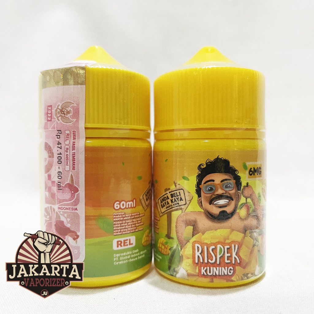 Jual RISPEK KUNING MANGO 60ML 3MG 6MG BY ELF FACTORY X ANANTA RISPO ...