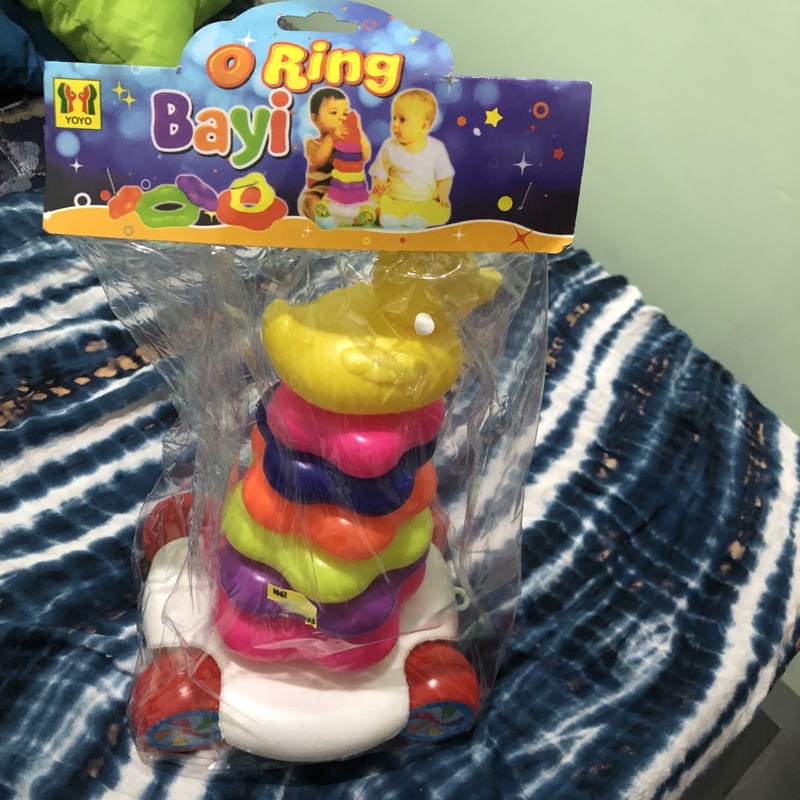 Jual Mainan Bayi Ring Donat Susun - YOYO Baby O Ring | Shopee Indonesia