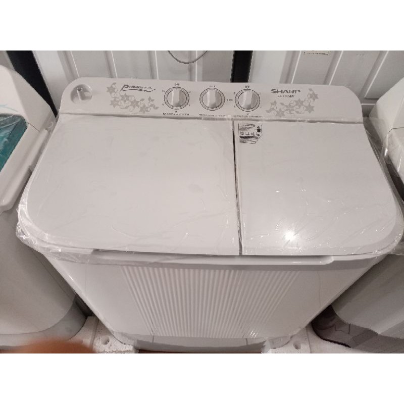 Jual Mesin cuci sharp 2 tabung est 90mw 90 MW 9kg | Shopee Indonesia