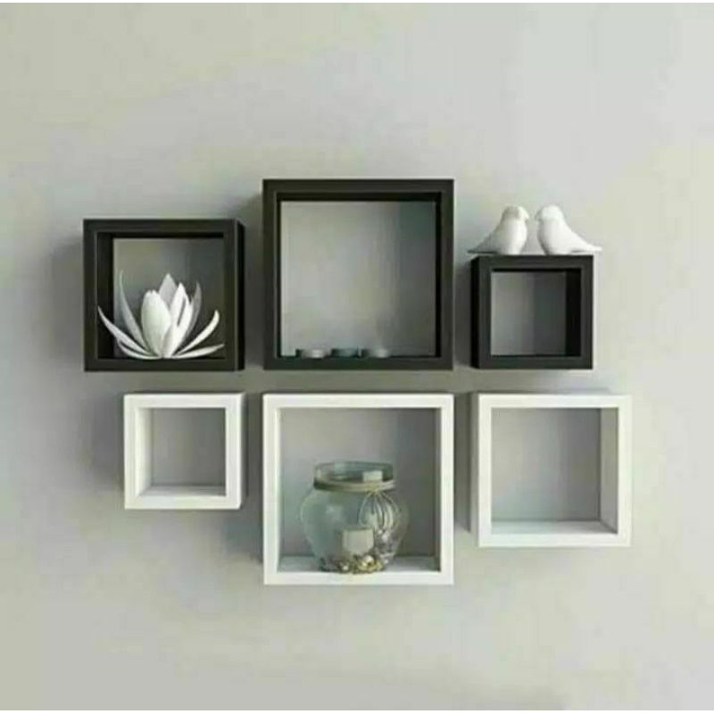 Jual Rak Tempel Di Bawah Tv Minimalis Modern Dinding Tembok Terbaru Vas ...