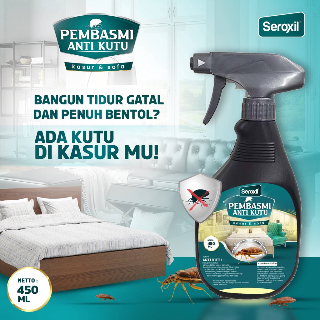 Jual Racun Obat Semprot Pembasmih Kutu Busuk, Kutu Kasur, Tungau tumila ...