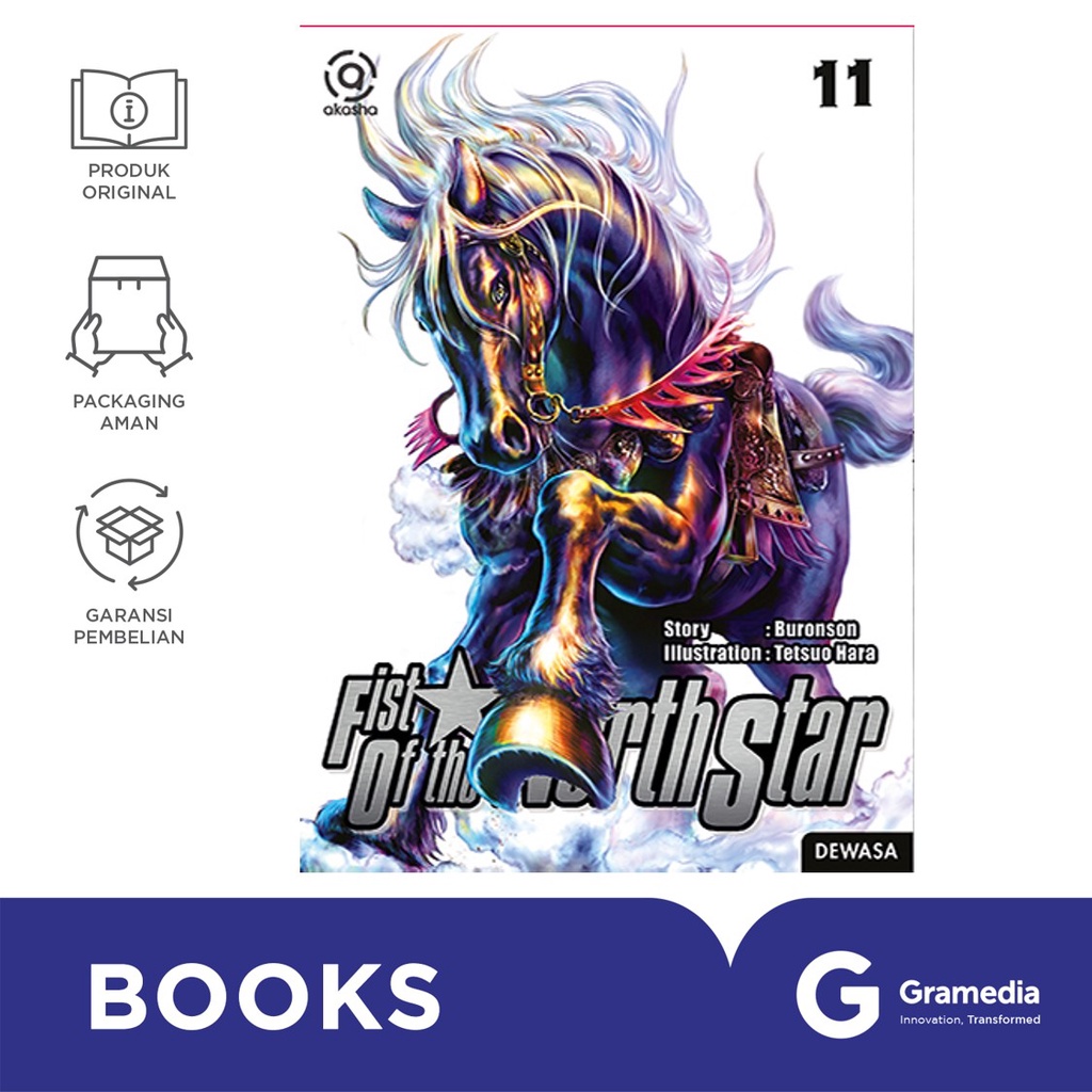 Jual AKASHA : Fist of the North Star 11 (Tetsuo Hara & Buronson ...