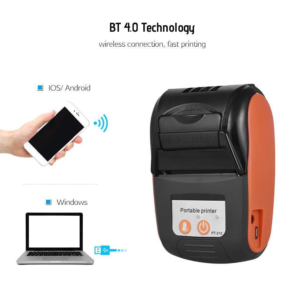 Jual POS Bluetooth Thermal Receipt Printer 58mm Alat Struk Nota Label ...