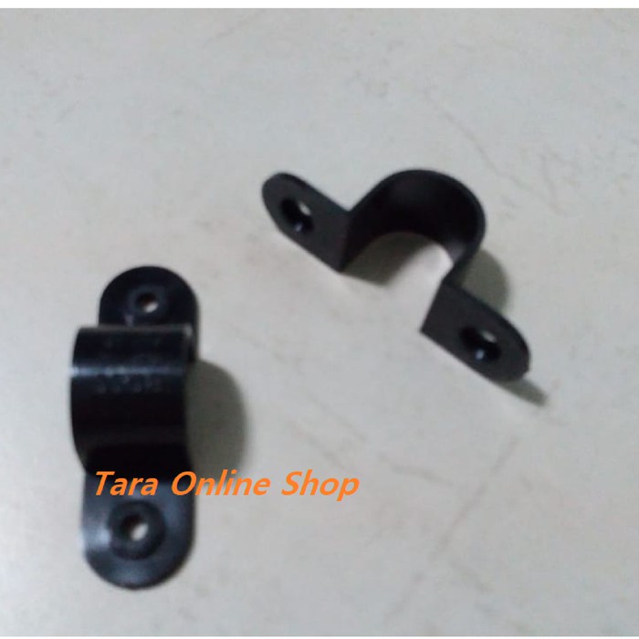 Jual CLAMP KLEM PIPA CONDUIT 20MM HITAM merk BOSS -7020076 | Shopee ...