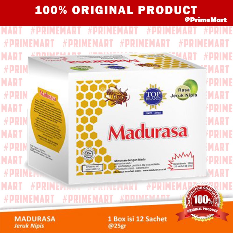 Jual Madurasa Madu Rasa Jeruk Nipis Sachet - Madu Asli | Shopee Indonesia
