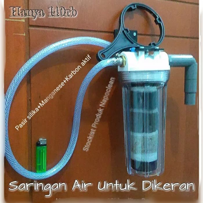 Jual PAKET SARINGAN AIR/WATER FILTER UNTUK DIKERAN (3 TAHAP PENYARINGAN ...