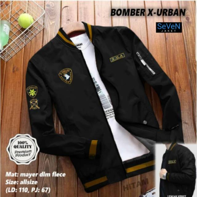 Jual BOMBER X-URBAN (JAKET PRIA) | Shopee Indonesia