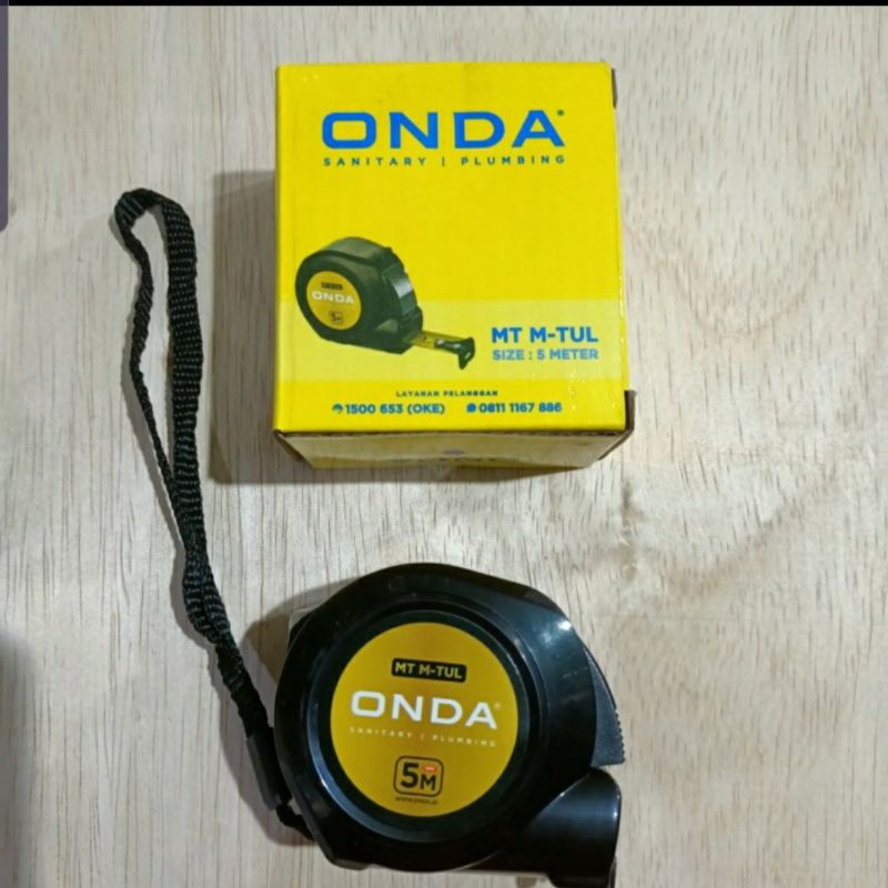 Jual Meteran 5 meter Onda - Meteran Onda - Meteran Otomatis Onda ...
