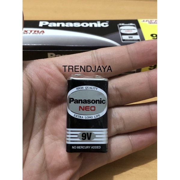 Jual Panasonic Battery 9V Neo / Battery Kotak 9V / Baterai 9V / Baterai ...