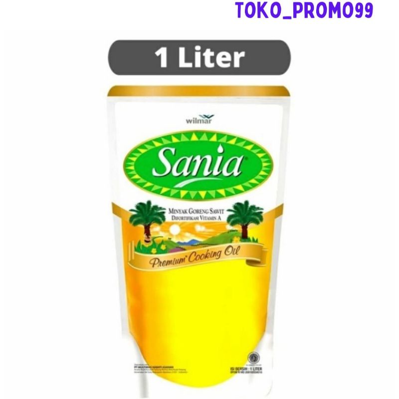 Jual minyak goreng sania 1 liter | Shopee Indonesia