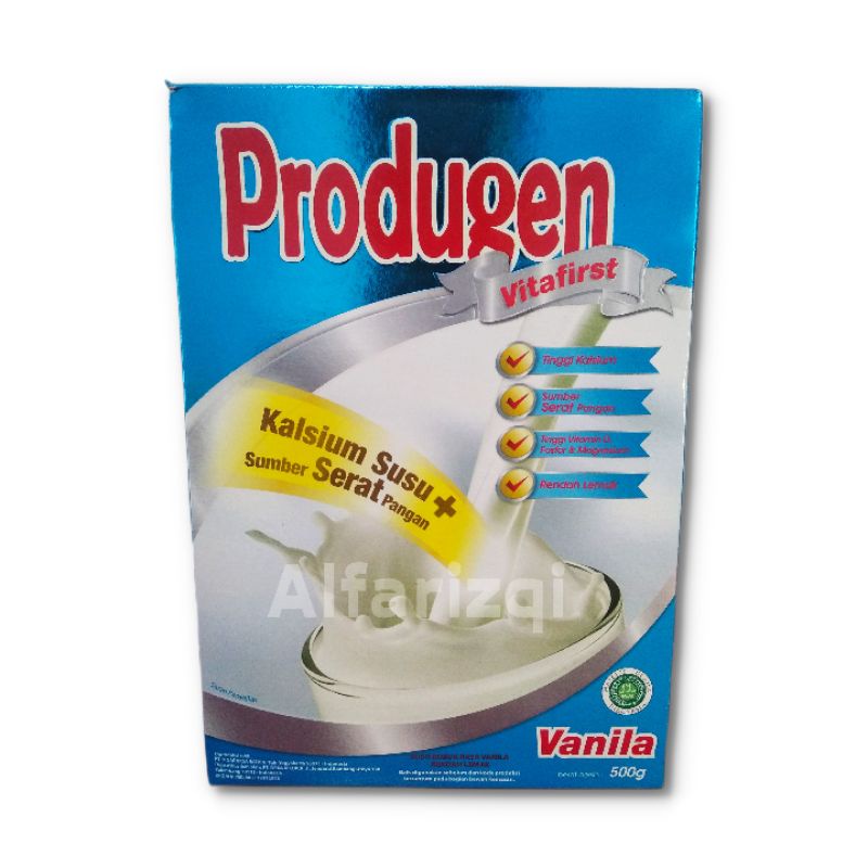 Jual SUSU PRODUGEN rasa coklat dan vanila (susu tinggi kalsium) 500grm ...