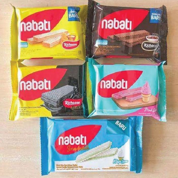 Jual Nabati Wafer 50gram pack (5pcs) | Shopee Indonesia