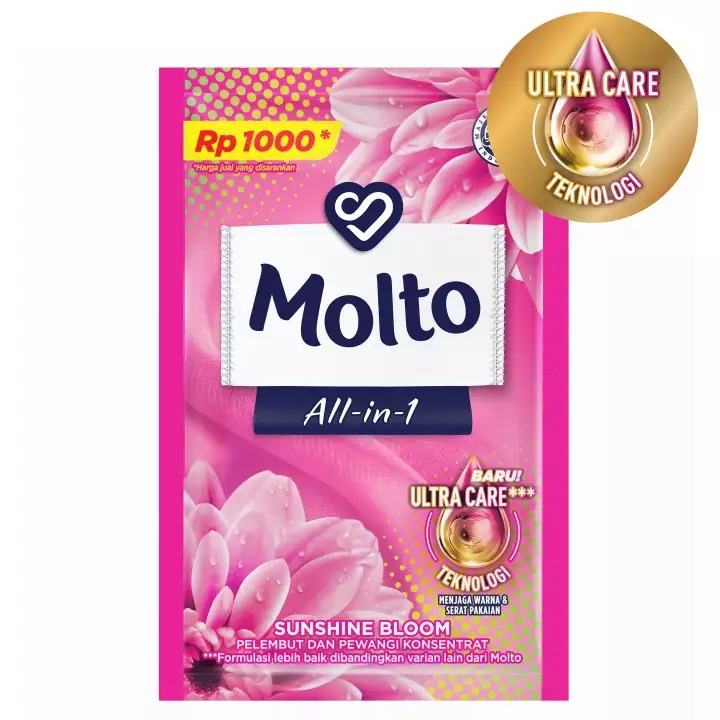 Jual Mouseman - Molto All In One Sunshine Bloom Pink Sachet 20 mL ...