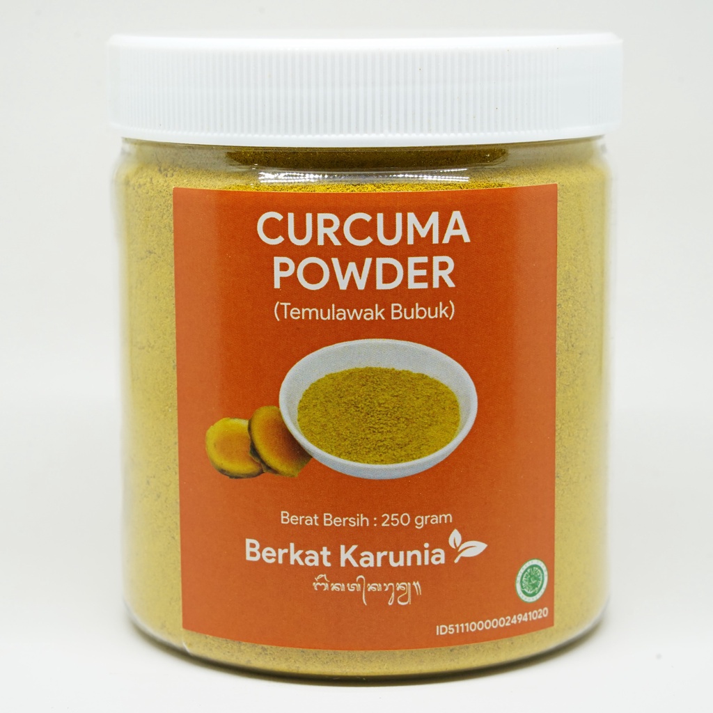 Jual TEMULAWAK BUBUK MURNI BERKAT KARUNIA BALI (ORIGINAL CURCUMA POWDER ...