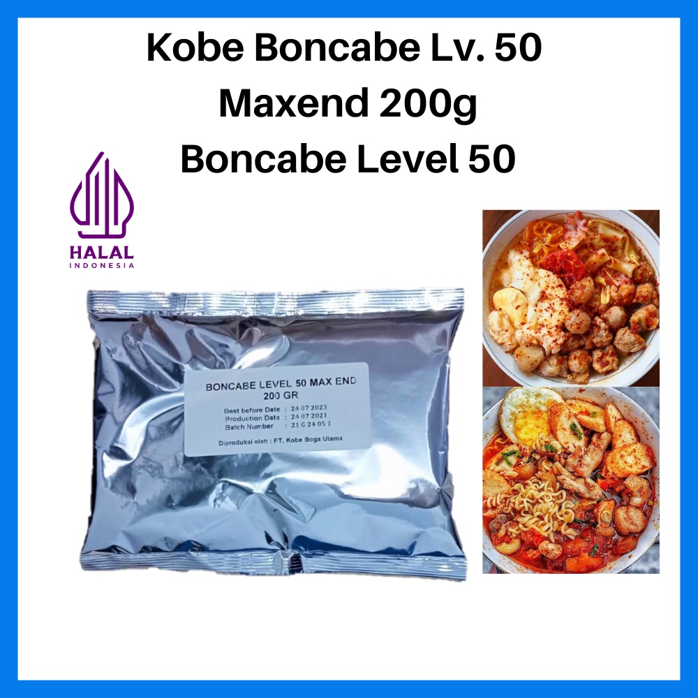 Jual BONCABE LV 50 MAXEND 200GR | Shopee Indonesia