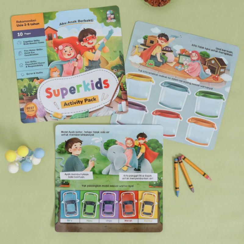 Jual superkids activity pack edisi baru | Shopee Indonesia