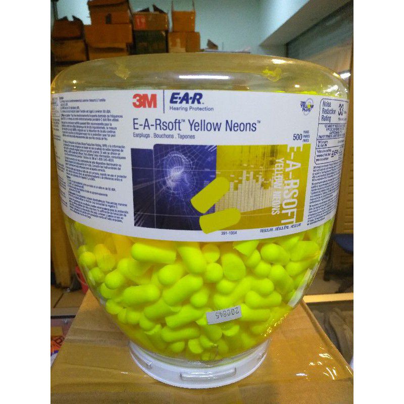 Jual 3M Refill Earplug Dispenser Yellow Neon 391-1004 | Shopee Indonesia