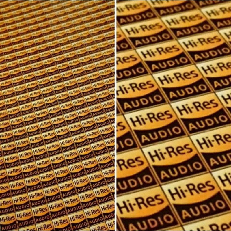Jual Hi-Res Audio Stiker Emblem Untuk DAP, Smartphone, Headphone, dan ...