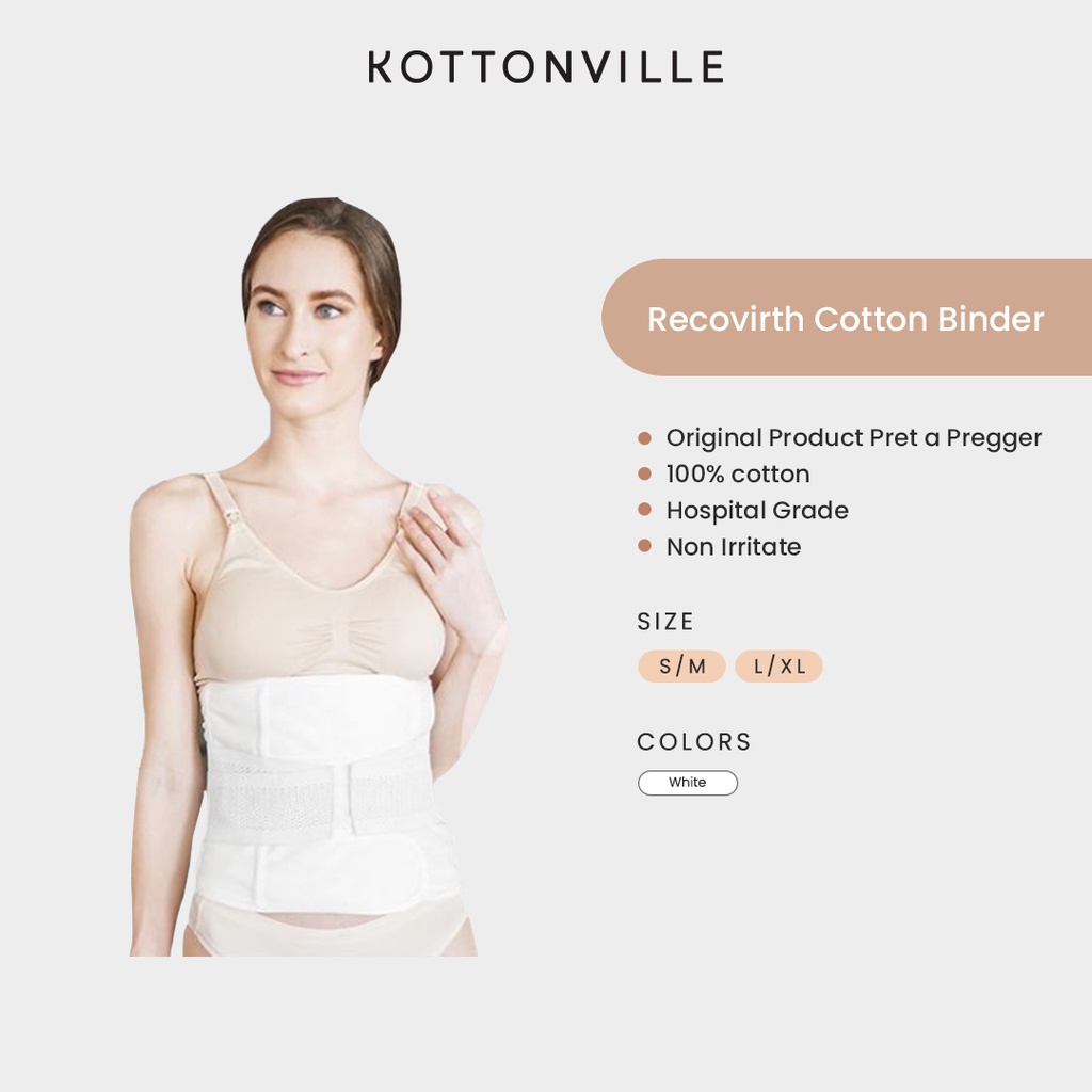 Jual Kottonville - Korset Ibu Wanita Hamil Katun Pret a Pregger ...