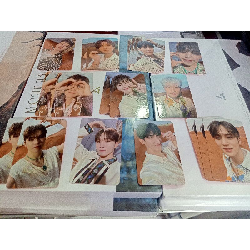 Jual photocard pc fansign fs weverse fts seventeen joshua, scoups ...