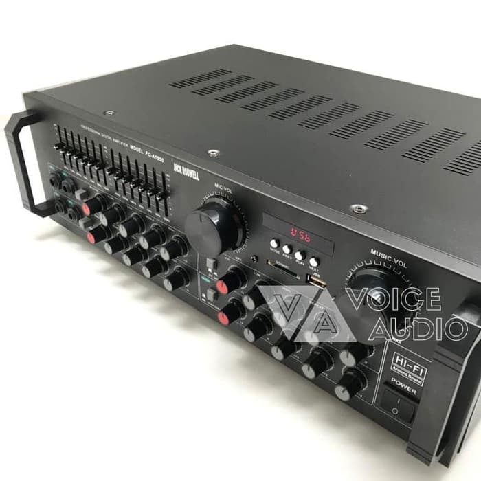 Jual PROFESSIONAL AMPLIFIER JACK RODWELL FC 1950 DIGITAL MIXER AMPLI ...