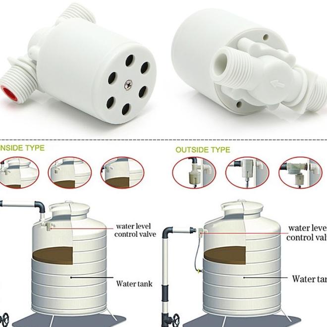 Jual Murah Jojo Automatic Water Level Control Valve Tower Tank Floating ...