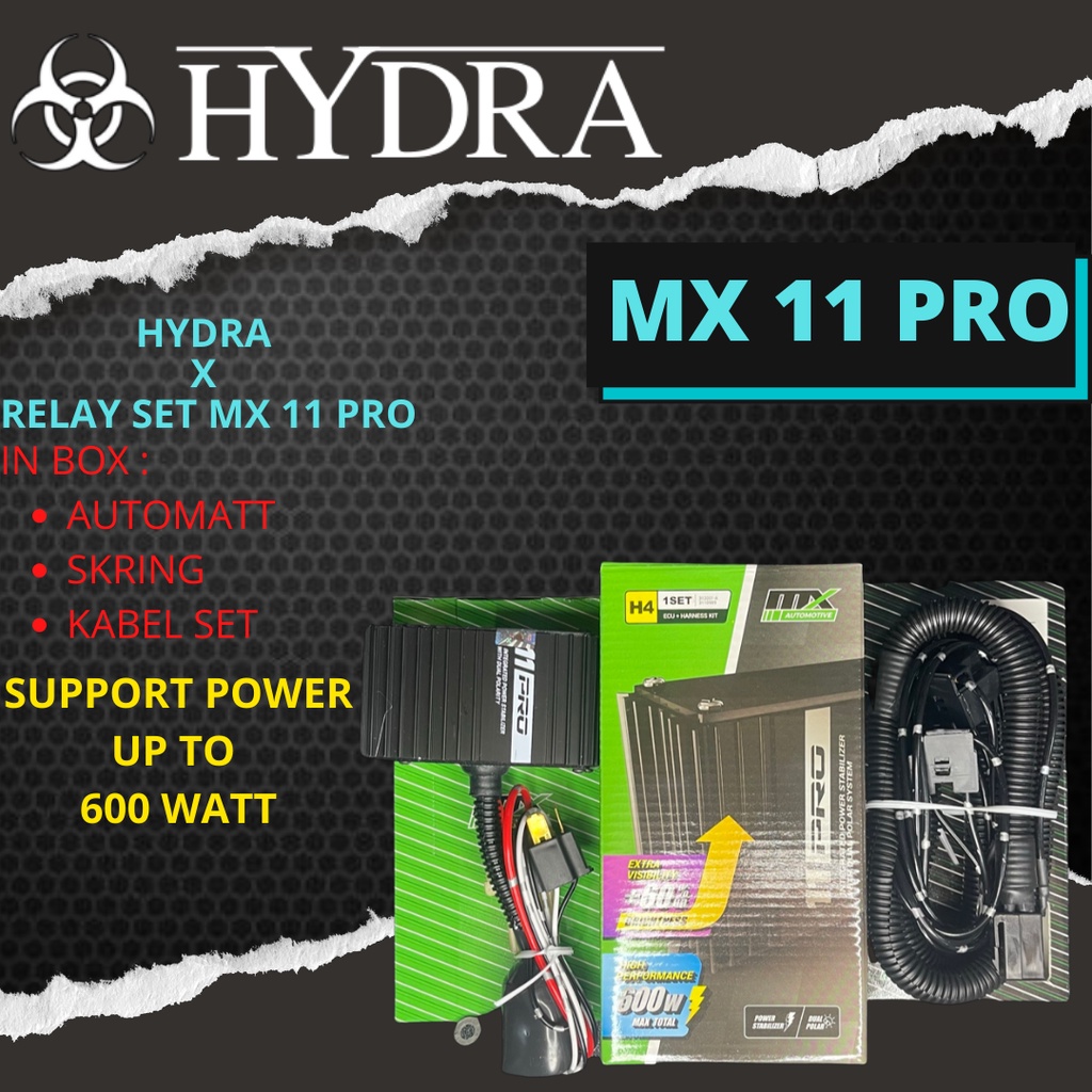 Jual KABEL RELAY LAMPU H4 MOBIL MX 11 PRO - MX 11 PRO UNIVERSAL KABEL ...