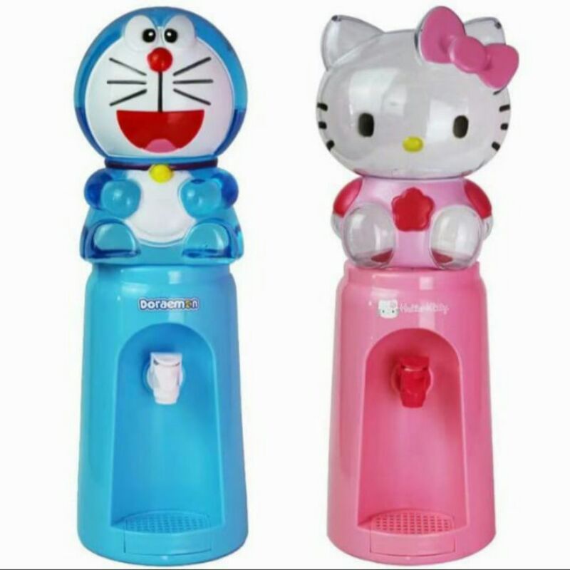 Jual Dispenser galon doraemon, hello kitty / Galon dispenser hello ...