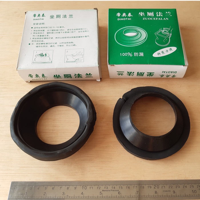 Jual KARET CLOSET HITAM GARKET//KAR ET DODOL CLOSET CLOSED/SELA GASKET ...