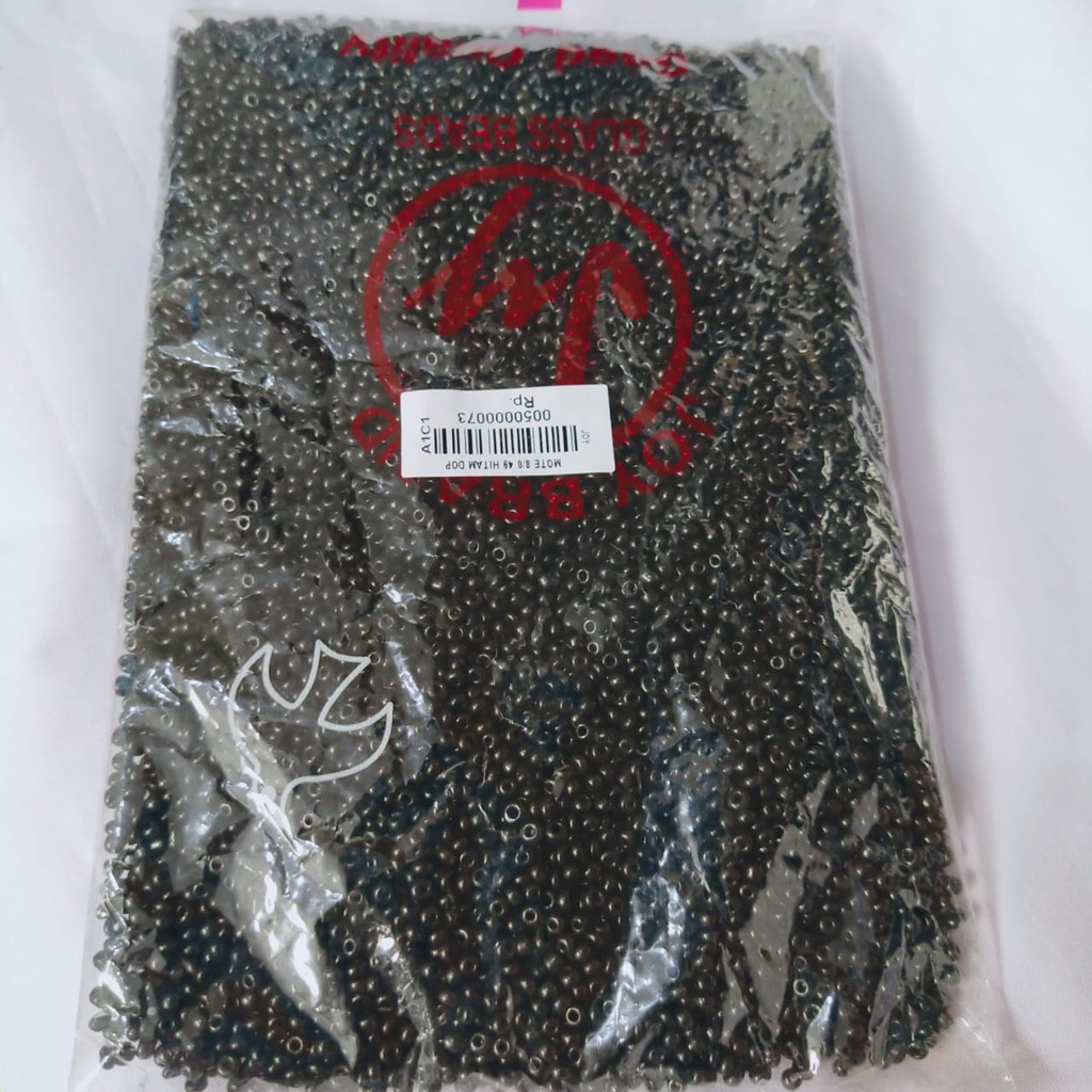 Jual Monte Joy/Pasiran/Monte/Mote Joy 8/0 49 Hitam 450 G/twocut ...