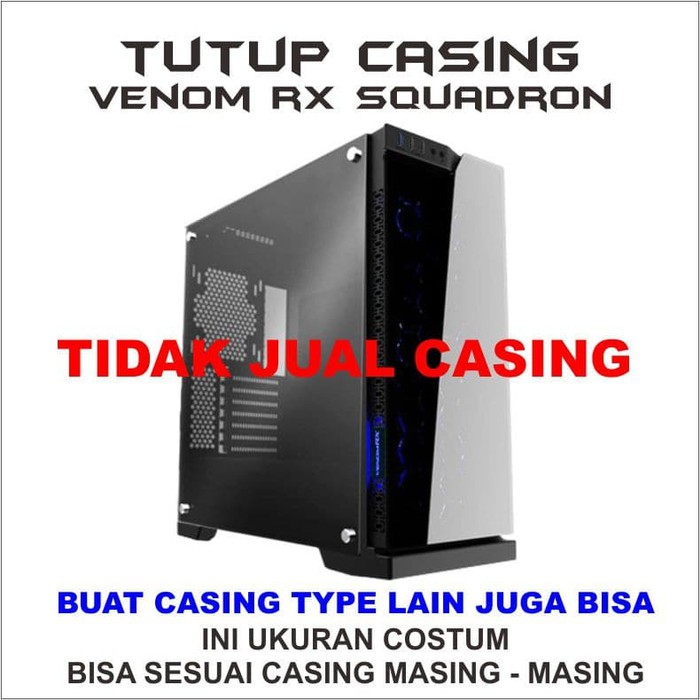 Jual Acrylic Side Panel window PC Case TUTUP Casing Acrilik saja ...