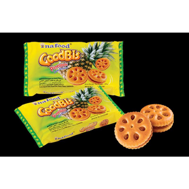 Jual GOODBIS PINEAPPLE JAM BISKUIT 300G | Shopee Indonesia