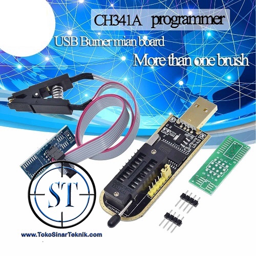 Jual Module CH341A CH341 24 25 Series Set Modul EEPROM Flash / Backup ...