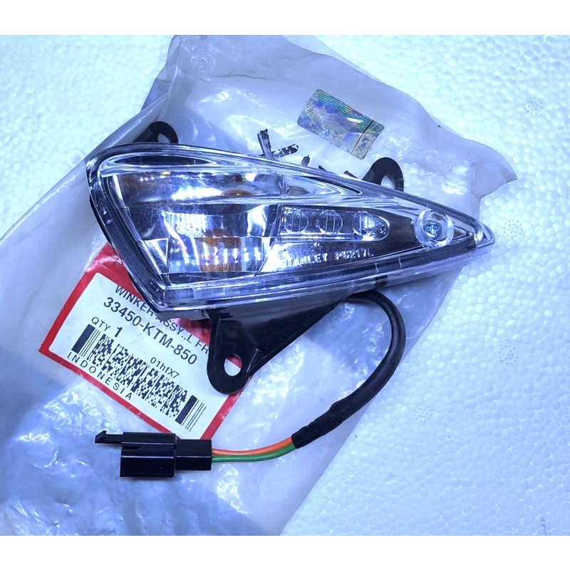 Jual lampu sein depan kiri honda supra x 125 old karbu original nos ...