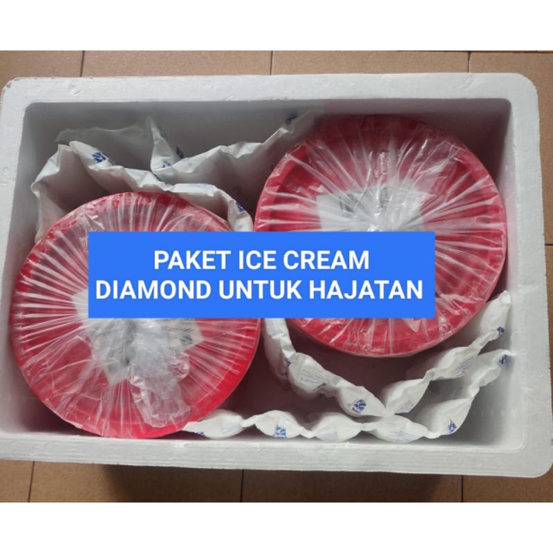 Jual PAKET HAJATAN ES KRIM DIAMOND AICE 8 LITER | Shopee Indonesia
