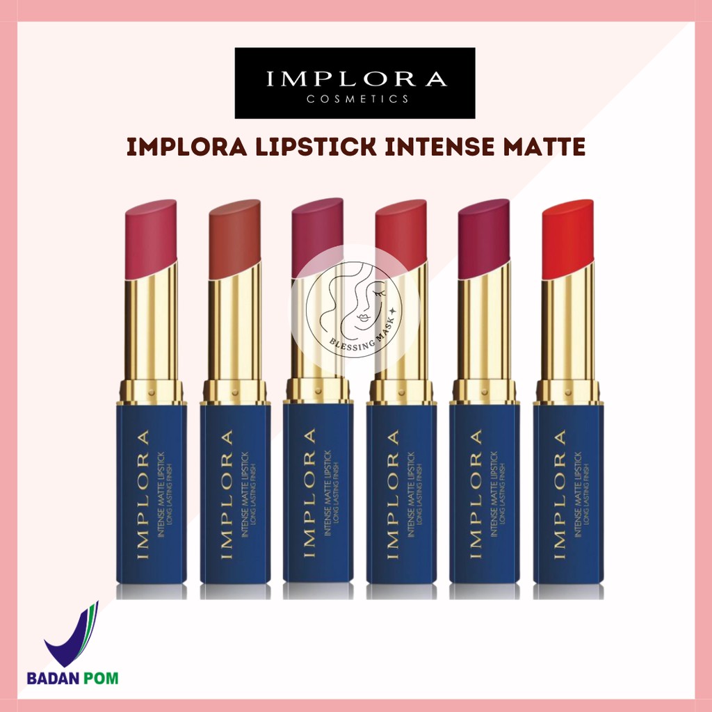 Jual Implora Lipstick Intense Matte | Shopee Indonesia