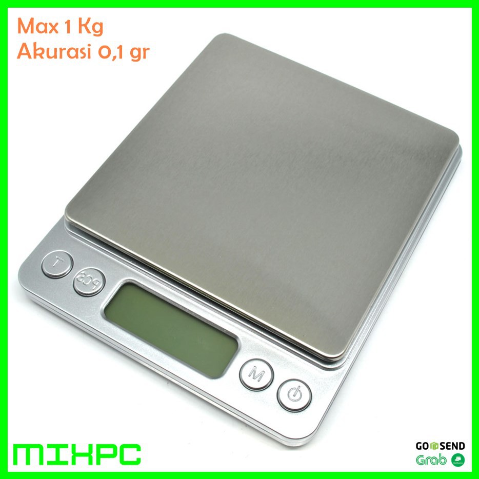 Jual Timbangan Dapur Mini Digital Platform Scale 2kg 0.1g | Shopee Indonesia