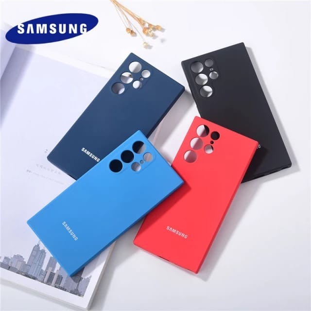 Jual SILICONE OFFICIAL CASE LOGO SAMSUNG S22 / SS PLUS / S22 ULTRA ...