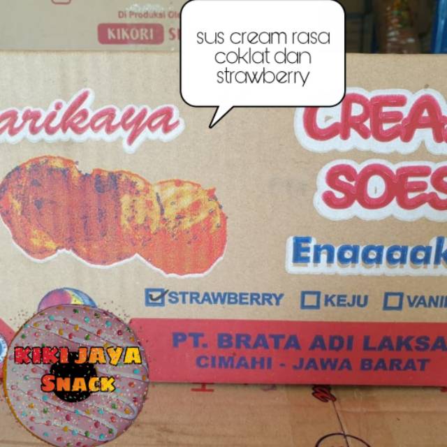 Jual Sus/ soes cream sarikaya | Shopee Indonesia
