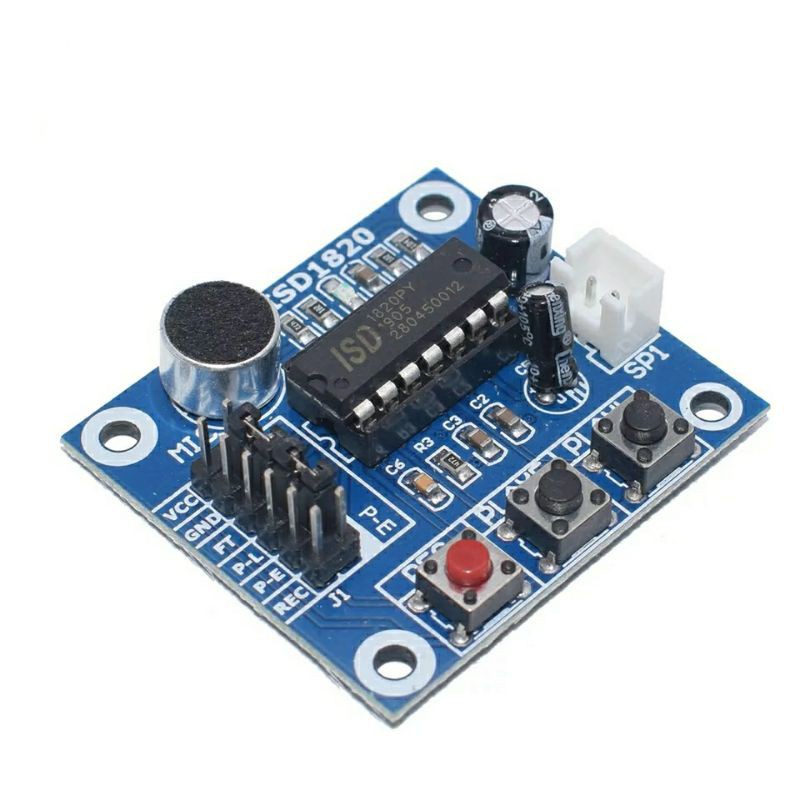 Jual ISD1820 VOICE RECORDING MODULE VOICE PLAYBACK AB93 REKAM SUARA ...