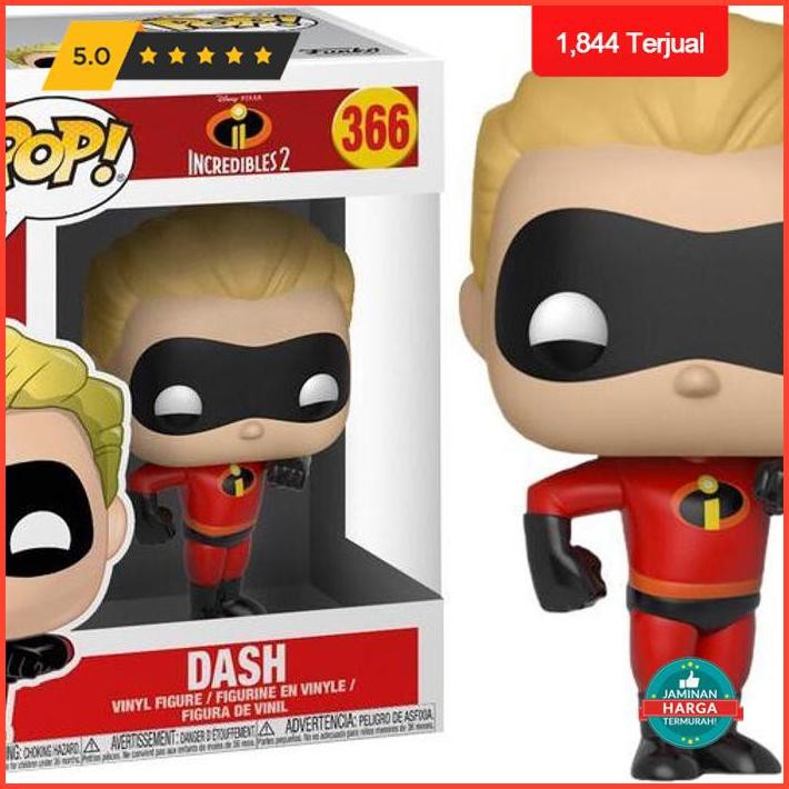 Jual Action Figure Funko Pop Disney - Incredibles 2 - Dash Promo ...