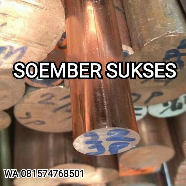 Jual as tembaga 6 mm x 50 cm Copper rod grounding rod asli tembaga ...