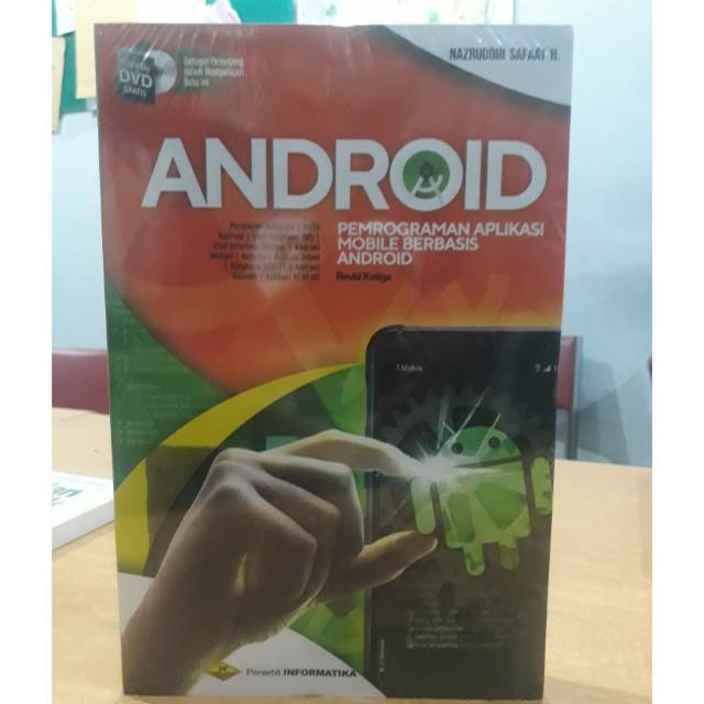 Jual Buku Android Pemrograman Aplikasi Mobile Berbasis Android Dvd Revisi Ketiga Shopee Indonesia 