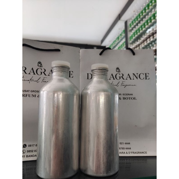 Jual BOTOL ALUMINIUM SILVER BEKAS TUANG 500 ML | Shopee Indonesia