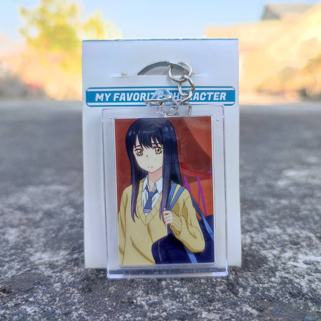 Jual Keychain Anime Tantei wa Mou Shindeiru - Ganci Anime Mieruko-chan ...